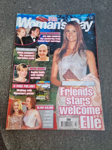 WOMAN'S DAY MAGAZINE November 1999-Elle Macpherson-kylie Minogue-Nicole ...