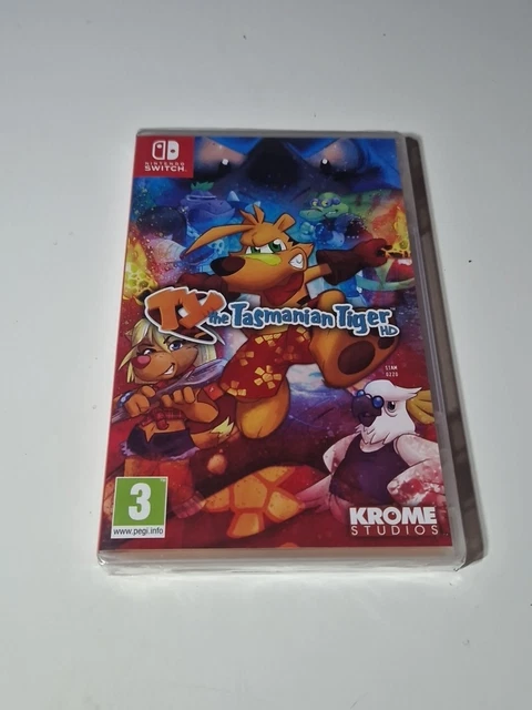 TY THE TASMANIAN Tiger HD - Nintendo Switch (Neuf Sous Blister/New And ...
