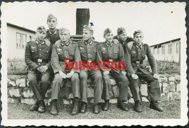 D5/6 WW2 ORIGINAL Photo Of German Wehrmacht Infantry £4.87 - PicClick UK