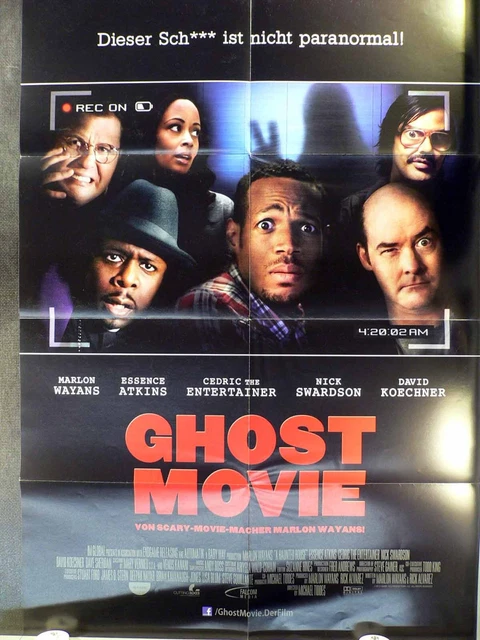 GHOST MOVIE - Marlon Wayans - Videoposter A1 84x60cm gefaltet (g) £7.75 ...