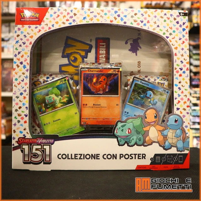 POKEMON COLLEZIONE CON Poster Pokemon 151 in italiano! Nuovo e ...