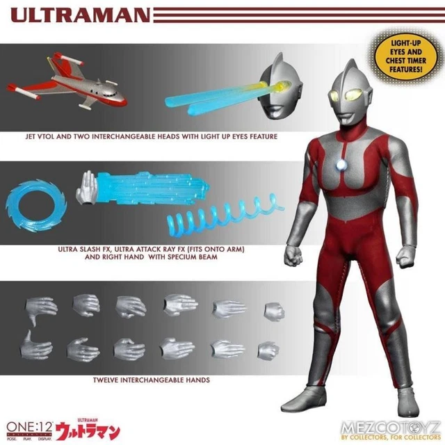 FIGURINE ARTICULÉE ULTRAMAN Light-Up 1/12 Ultraman 16 cm - MEZ75550 EUR ...