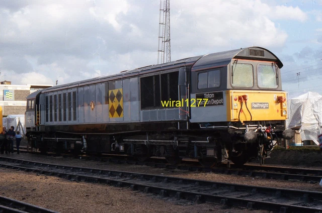 ORIGINAL RAILWAY PHOTOGRAPHIC negative Class 58 58050 at Ripple Lane £2 ...