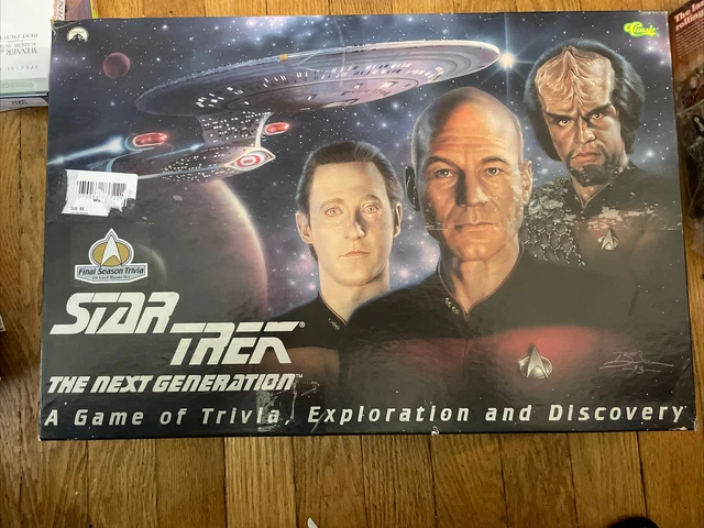 STAR TREK THE Next Generation A Game Of Trivia With End Season Bonus ...