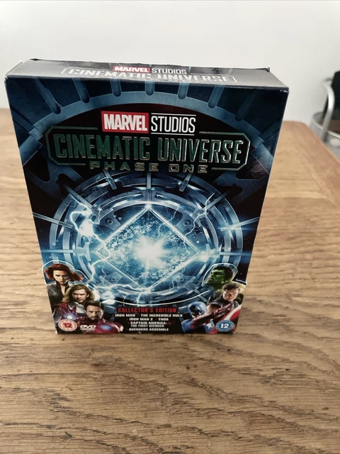 MARVEL STUDIOS COLLECTOR'S Edition Box Set - Phase 1 (DVD, 2017) EUR 7 ...