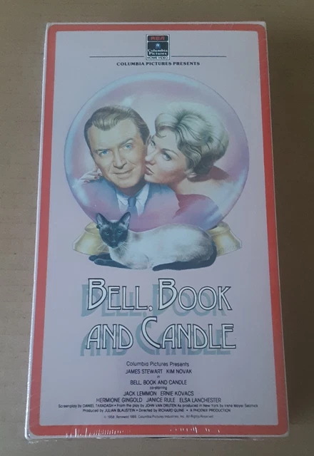 BELL, BOOK AND CANDLE - James Stewart/Kim Novak SEALED RCA VHS!!! £42. ...