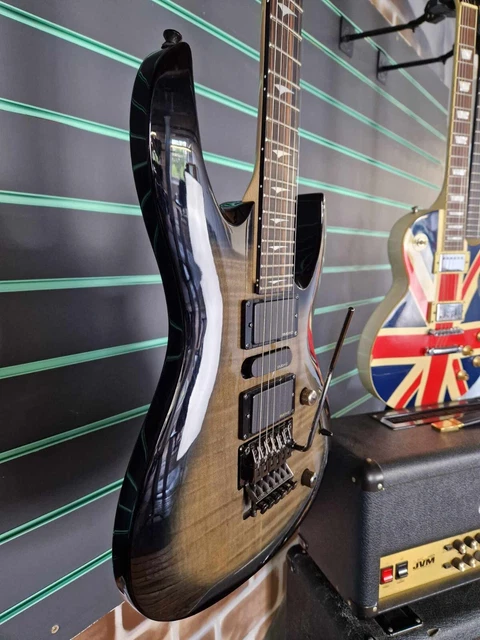 LAG ARKANE A200 Translucent Black 2006 Electric Guitar $553.79 ...