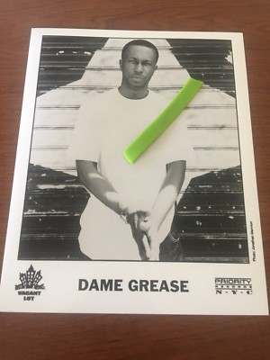 DAMON BLACKMAN AKA Dame Grease Rap Artist 8x10 Press Photo - Priority ...