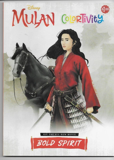 DISNEY MULAN'S COLORTIVITY Coloring & Activity Book NEW $9.69 - PicClick CA