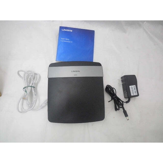 LINKSYS E2500 WIRELESS Router 4 ethernet ports WPS Push Button $9.99 ...