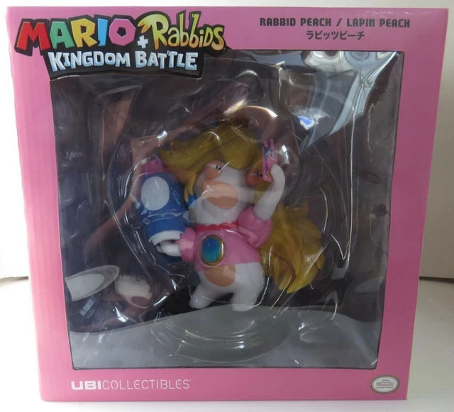 NINTENDO MARIO AND Rabbids Kingdom Battle Rabbid Peach Figure - New ...