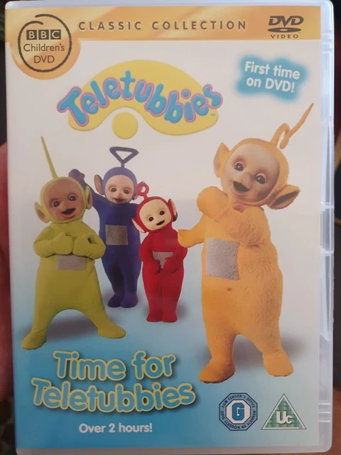TELETUBBIES TIME FOR The Teletubbies Dvd Children's Cult Rare Bbc Tv ...