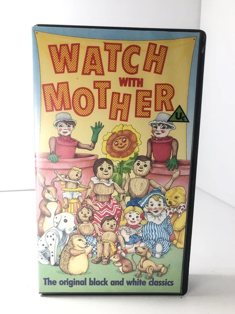 WATCH WITH MOTHER VHS Video Tape - Andy Pandy, Wooden Tops, Flowerpot ...
