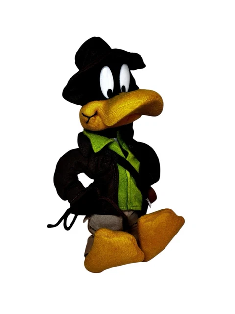 DAFFY DUCK INDIANA Jones Looney Tunes Soft Toy Plush Play By Play Vtg ...