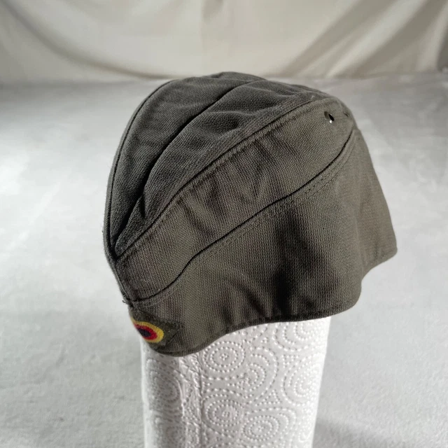 WEST GERMAN GARRISON Cap side cap Bundeswehr Moleskin BW Cold War Green ...