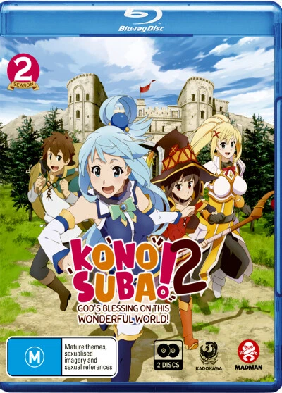 KONOSUBA: GOD'S BLESSING On This Wonderful World! - Season 2 + Ova [New Bluray] $65.99 - PicClick AU
