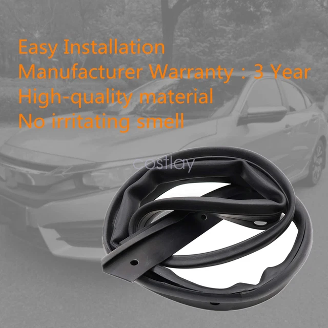 74146-TBA-A01 HOOD SEAL Gasket Rubber Fits Honda Civic 2016-2019 ...
