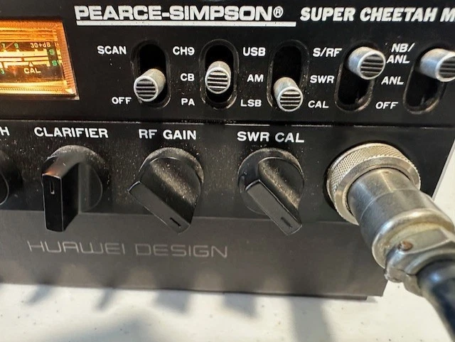 PEARCE SIMPSON SUPER Cheetah Mark 3 Am Ssb 40 Channel Cb Radio Works ...