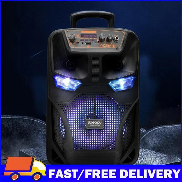 BLUETOOTH-COMPATIBLE SPEAKER WIRELESS Portable Speaker Subwoofer Loud ...