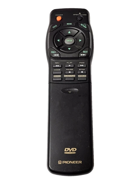 GENUINE PIONEER CU-DVD VIDEO LASERDISC Remote Control DVD / Laser disc ...