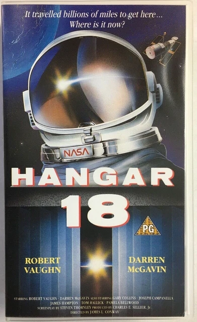 HANGAR 18 (1980) VHS PAL 1990 Castle Pictures Release Videocassette ...