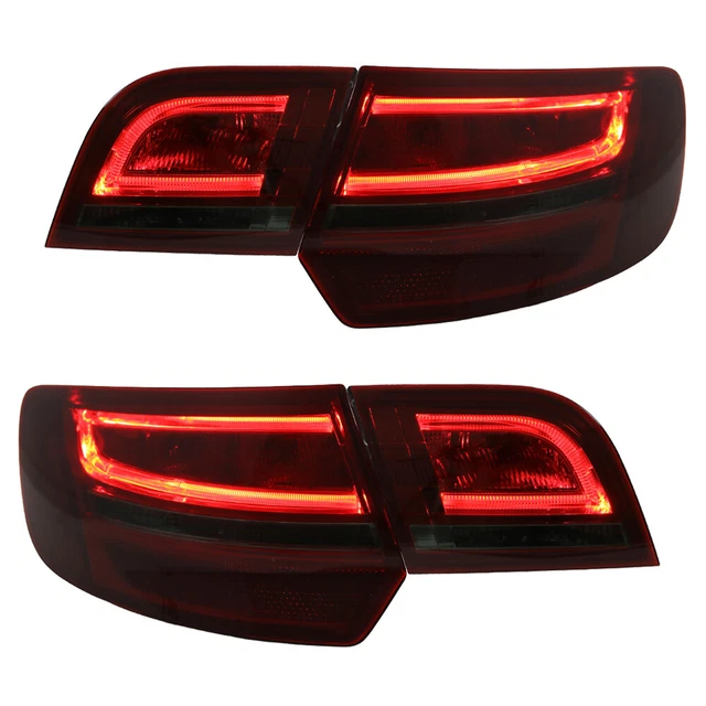 LED LIGHTBAR RÜCKLEUCHTEN Set für Audi A3 8P Sportback Bj. 03-08 Rot/Smoke EUR 299,99 - PicClick DE