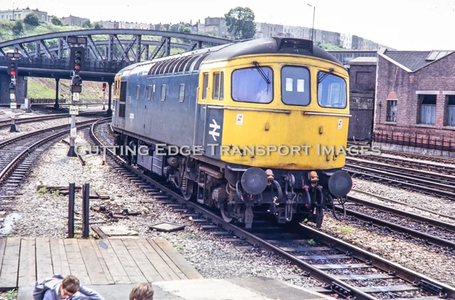 ORIGINAL RAILWAY SLIDE: Class 33 Diesel 33026? at Bristol Temple Meads ...