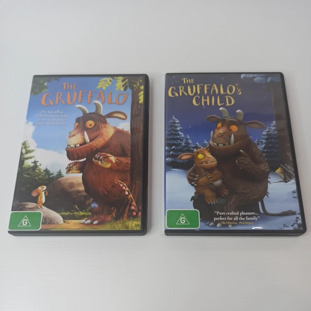 THE GRUFFALO AND The Gruffalo's Child DVD Animation Very Good Condition ...
