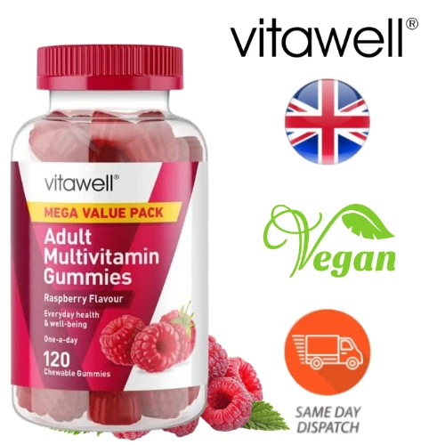 VITAWELL ADULT MULTIVITAMIN Gummies for Well Being Health 120 - Packs ...