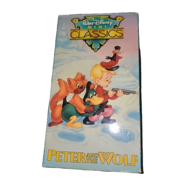 Walt Disney Mini Classics Peter And The Wolf Vhs Music Land Symphony