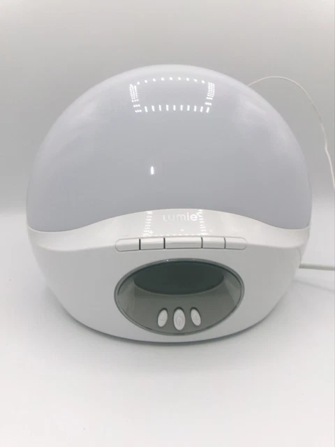 LUMIE BODYCLOCK ACTIVE Wake-Up Light Alarm Clock White Light Therapy £ ...
