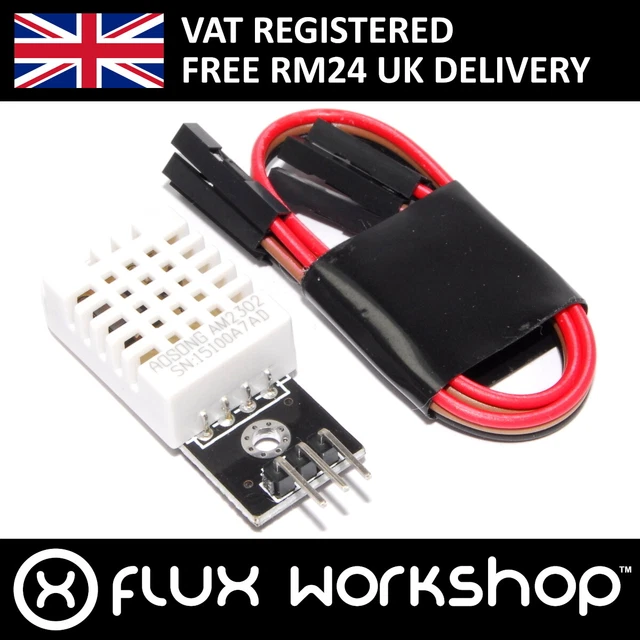 DHT22 TEMPERATURE AND Humidity Sensor Module Arduino AM2302 Flux ...