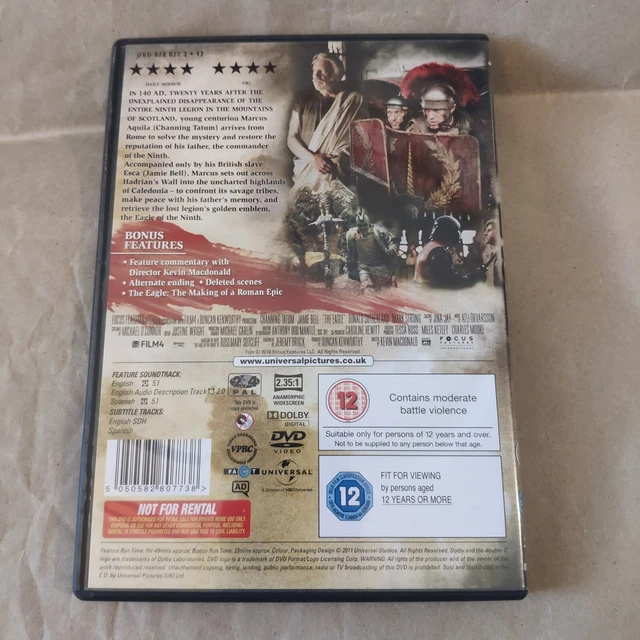 EAGLE DVD CHANNING Tatum 12 Universal Movie Strong Cast Action Film EUR ...