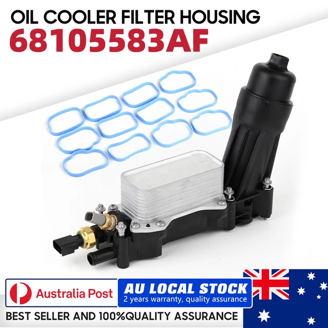 OIL COOLER FILTER Adapter 68105583AF FIT Jeep Chrysler Dodge 3.6L 2014 ...