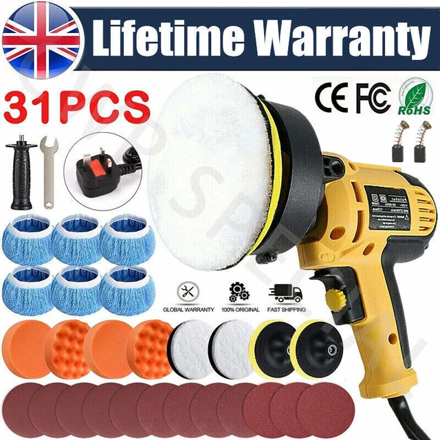 ELECTRIC CAR POLISHER Buffer Sander Polishing Machine 5"inch Buffing ...