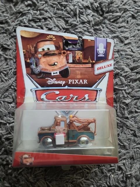 DISNEY PIXAR CARS Waiter Mater Wheel Well Motel Deluxe Mattel BNIB £10. ...