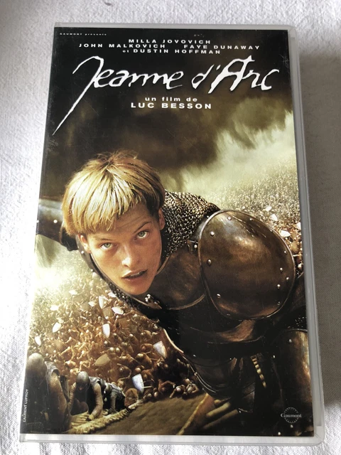 CASSETTE VIDÉO VHS Film Jeanne D’arc Luc Besson Milla Jovovich Rare EUR ...