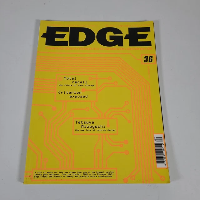 EDGE MAGAZINE GAMING Issue 36 September 1996 Criterion Exposed UK ...