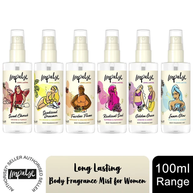 IMPULSE BODY MIST con gamma di fragranze fresche di lunga durata per ...