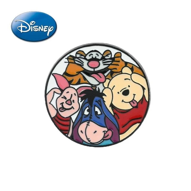 DISNEY'S WINNIE THE Pooh Tigger Eeyore And Piglet Enamel Lapel Pin ...