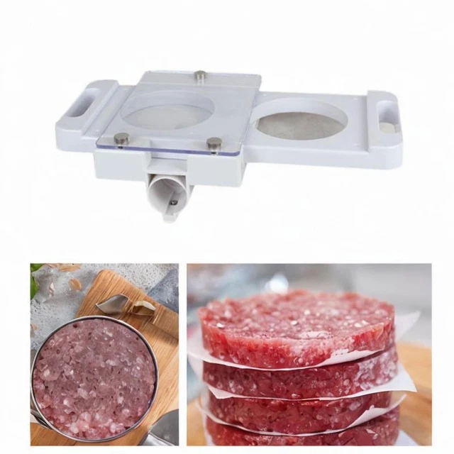 HAMBURGER-PRESSFORM-MAKER, GLATTER PATTY-MAKER für Wurst-Burger-Fleisch ...