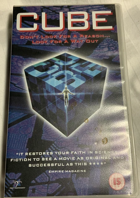 CUBE MOVIE DVD Sci Fi, Thriller, Horror Cinema Club VHS Video CC8443 £6 ...