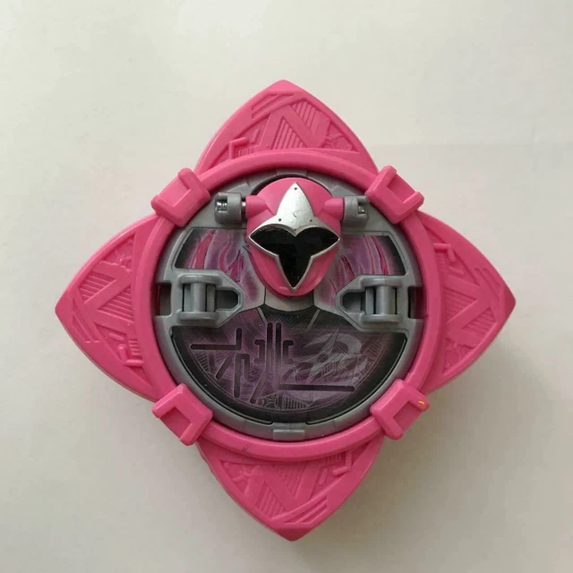 POWER RANGERS NINJA Steel Ninninger DX Momo Ninger Shuriken Pink ...