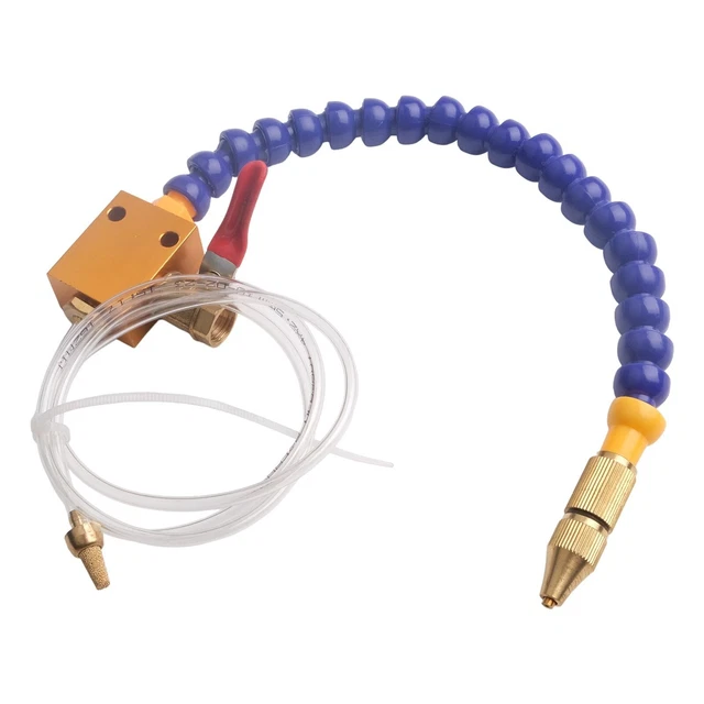 CNC LATHE AND Milling Machine Coolant Air Pipe/Lubrication Spray System ...
