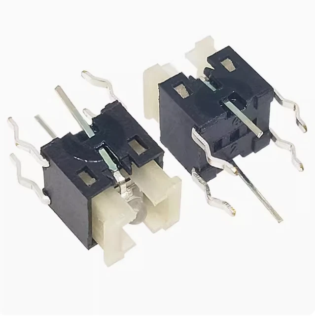 LED ILLUMINATED SWITCH Momentary Push Button Tactile SPST Micro PCB ...