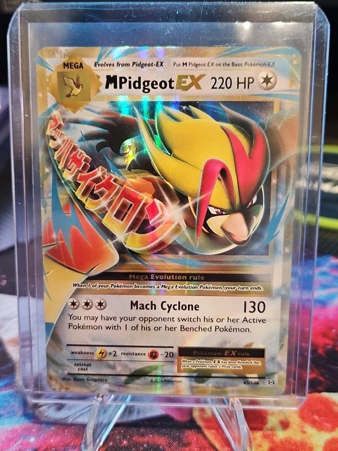 M PIDGEOT-EX - 65/108 Ultra Rare XY Evolutions comme neuf Pokémon TCG ...