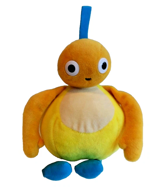 PELUCHE TWIRLY WOOS jaune parlant Toodloo Cbeebies, collectionner ...