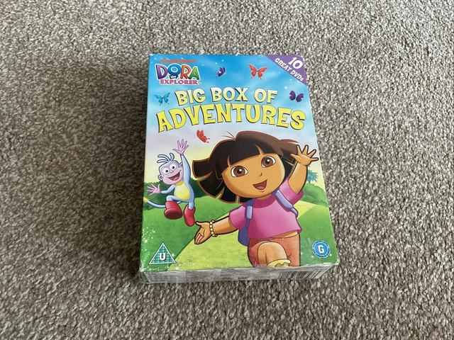 DORA THE EXPLORER DVD Collection Big Box Of Adventures 10 Disc DVDs £7. ...
