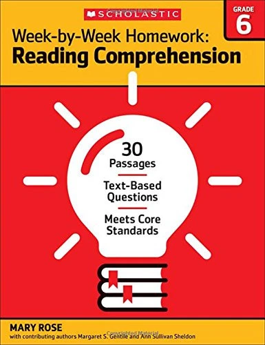 WEEK-BY-WEEK HOMEWORK: READING COMPREHENSION GRADE 6: 30 By Mary Rose ...
