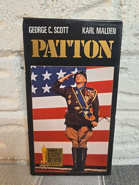 PATTON (VHS, 1969) George C Scott, Karl Malden $5.97 - PicClick CA